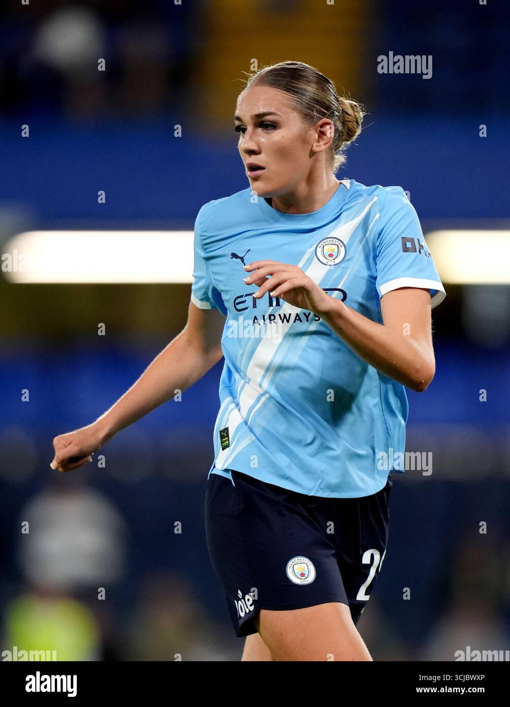 Manchester City's Gracie Prior during the Barclays Women's Super League ...