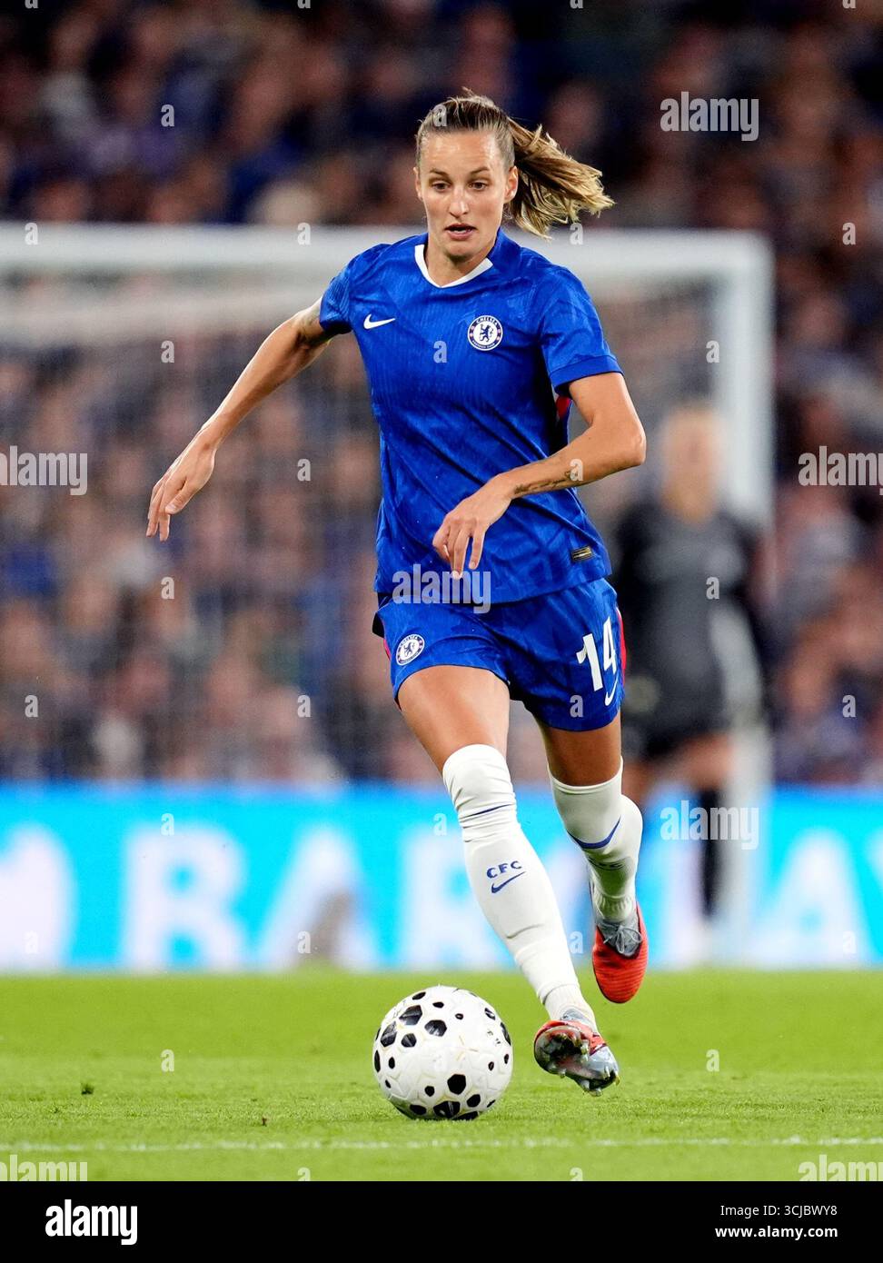 Chelsea’s Nathalie Bjorn during the Barclays Women's Super League match ...