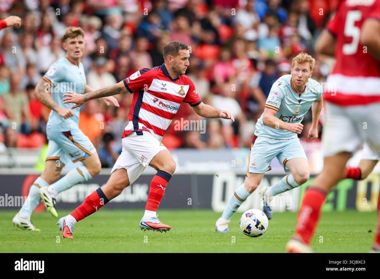Doncaster Rovers forward Billy Sharp (14) in action during the ...
