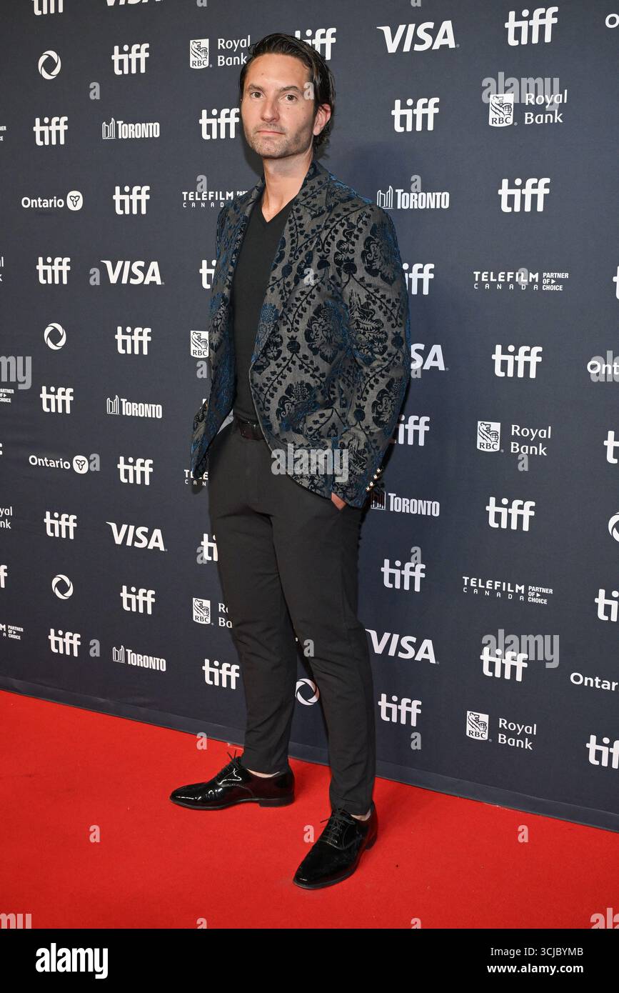 Mike Dickman attending the screening of the movie Gandhi ahead of ...