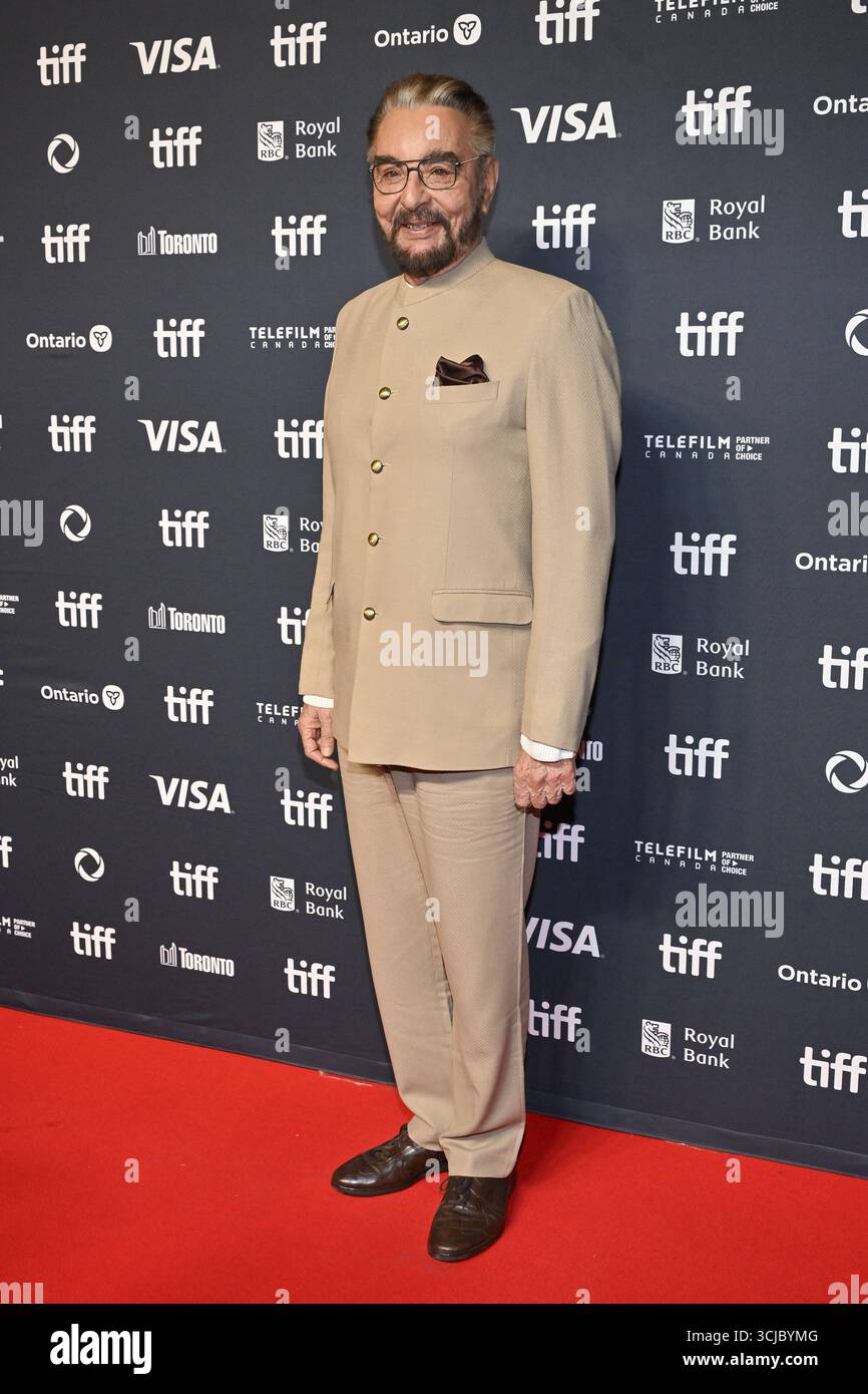 Kabir Bedi attending the screening of the movie Gandhi ahead of Toronto ...