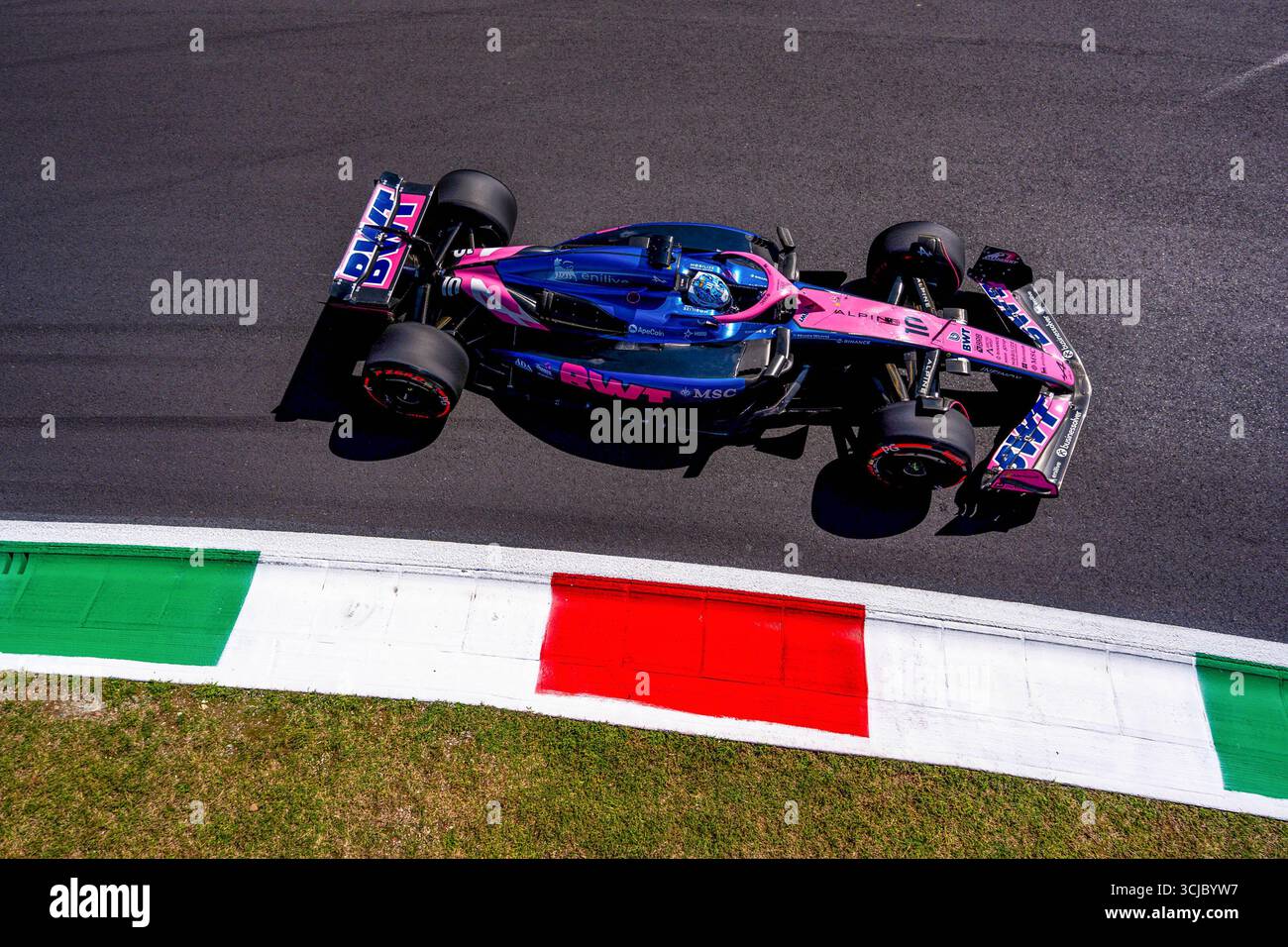 BWT Alpine F1 Team's French driver Pierre Gasly seen during the race of ...