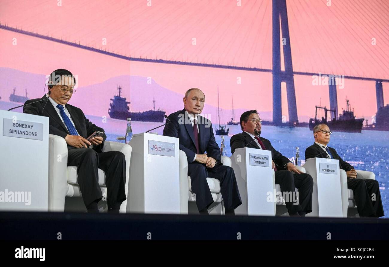 Russian President Vladimir Putin participates in the 10th Eastern ...