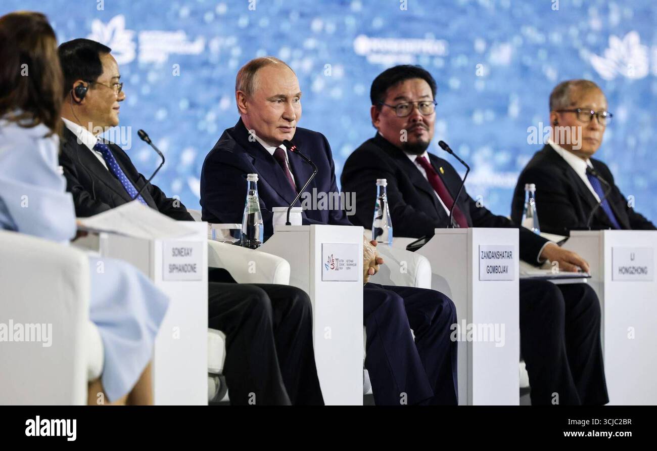 Russian President Vladimir Putin participates in the 10th Eastern ...