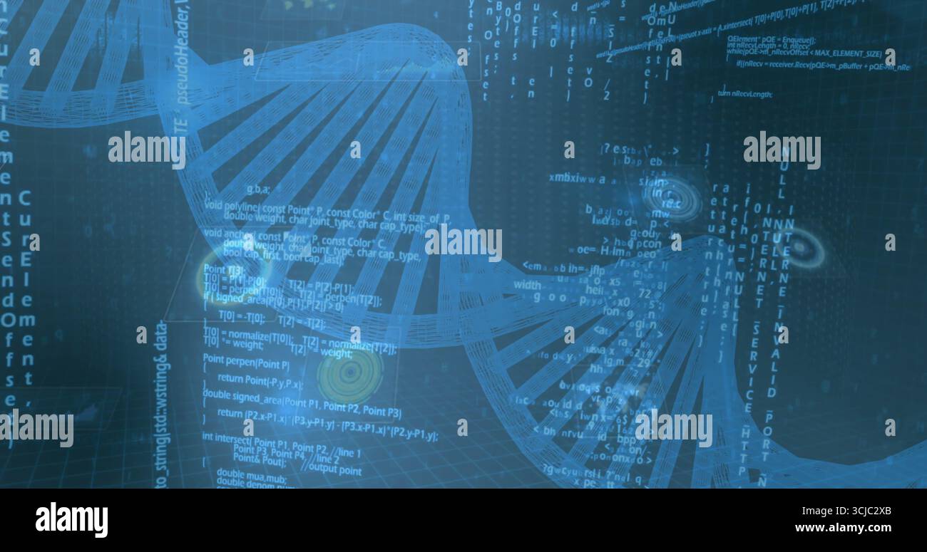 Floating translucent dna helix hi-res stock photography and images - Alamy