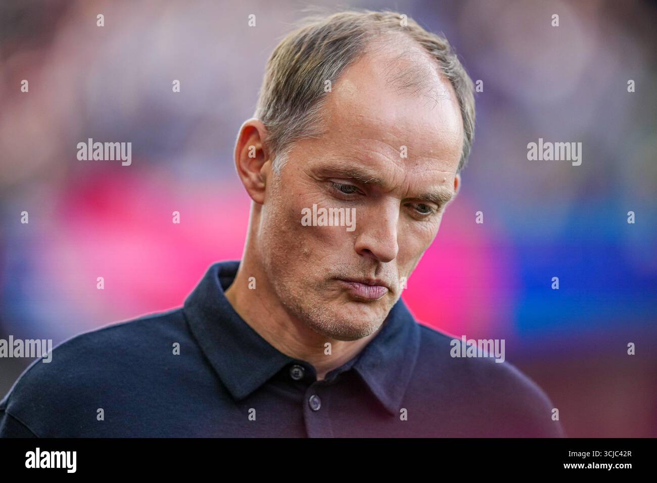 Portrait of Coach of the England National Team, Thomas Tuchel, during ...