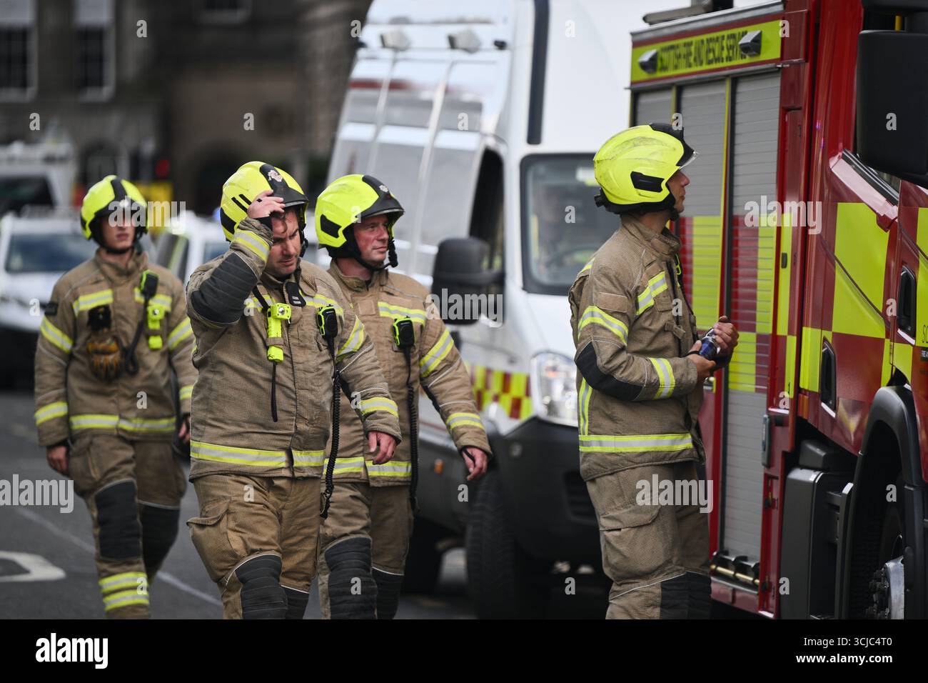 Edinburgh Scotland, UK 06 September 2025. Police Incident on Princes ...