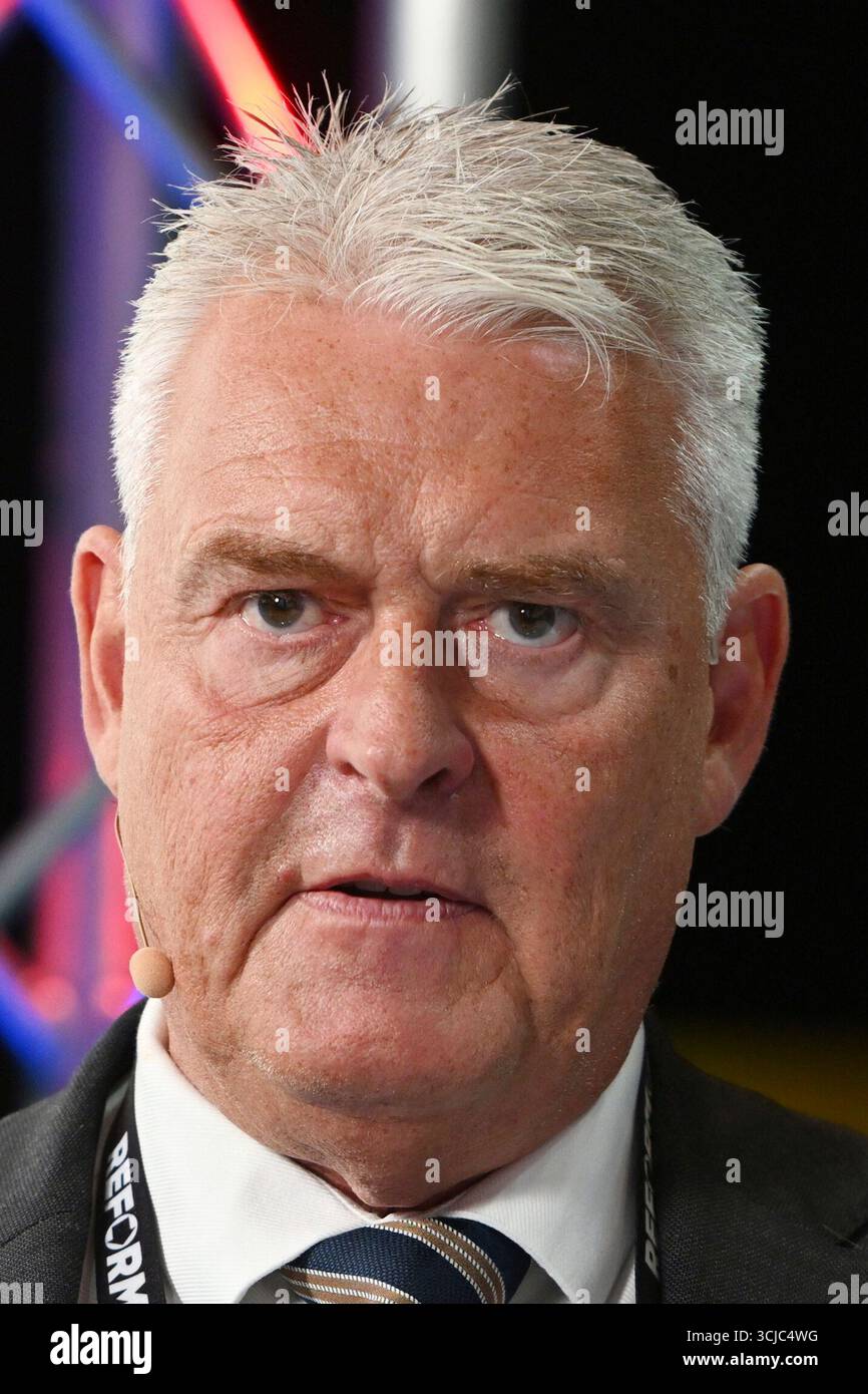 Reform UK MP for Ashfield, Lee Anderson during the Reform party's ...