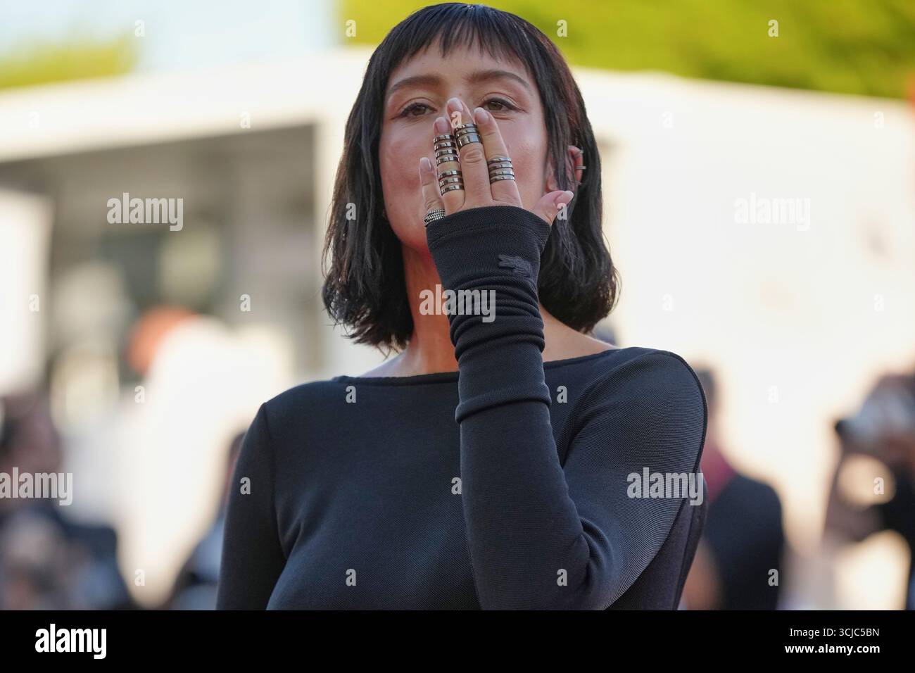 Adele Exarchopoulos poses for photographers upon arrival at the awards ...