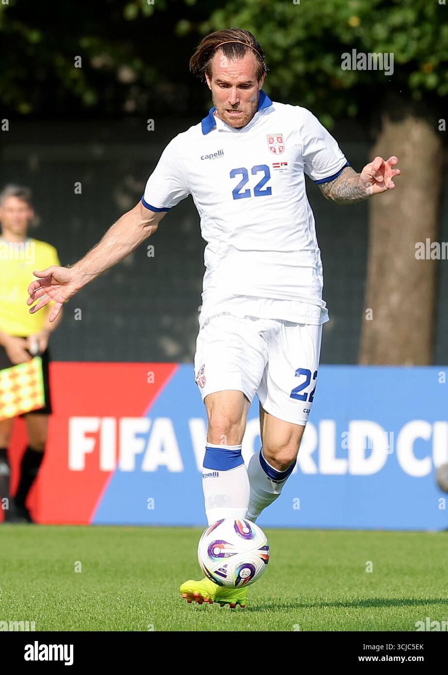 Serbia's Aleksandar Katai during the FIFA World Cup 2026 European ...