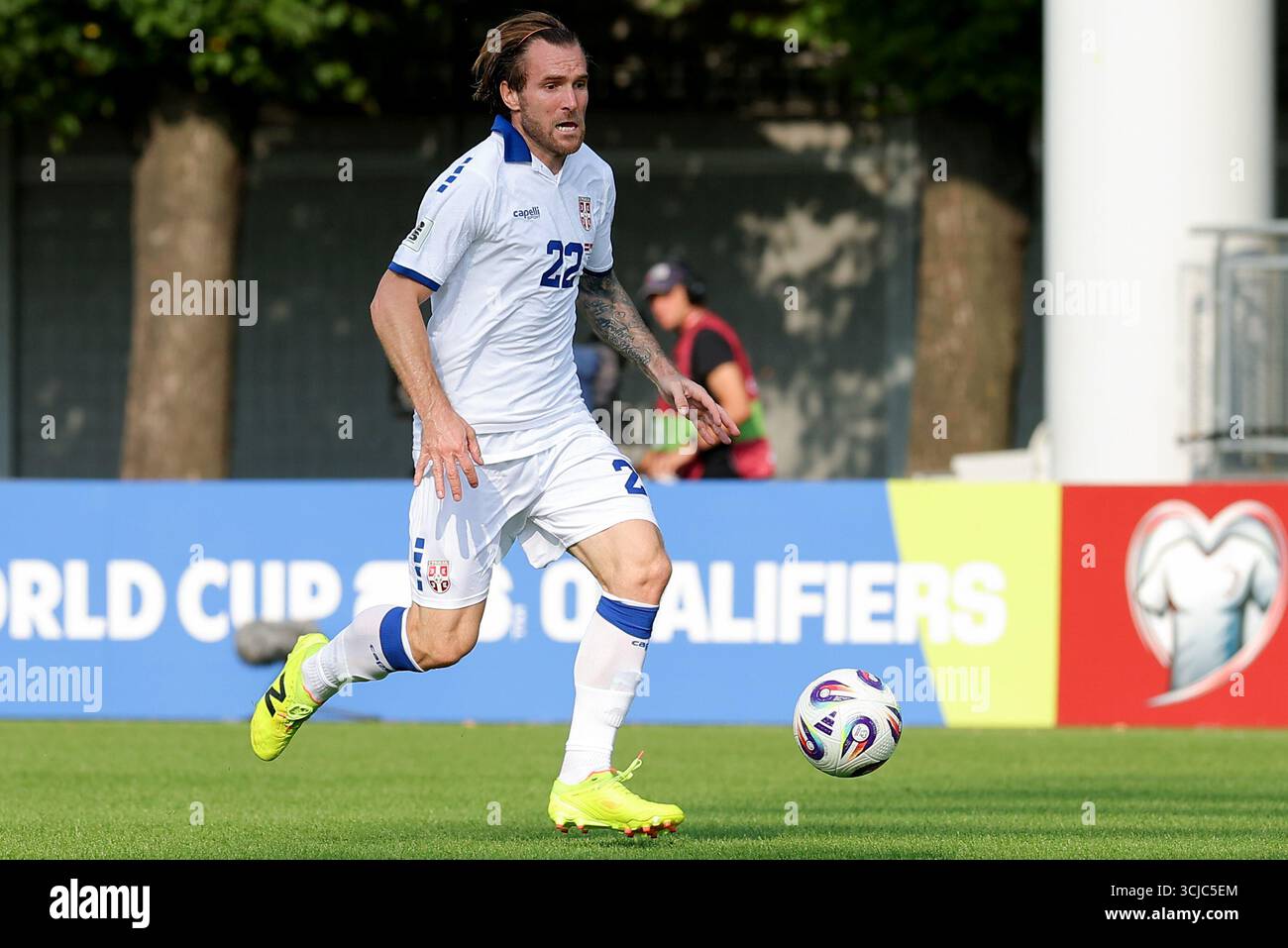 Serbia's Aleksandar Katai during the FIFA World Cup 2026 European ...