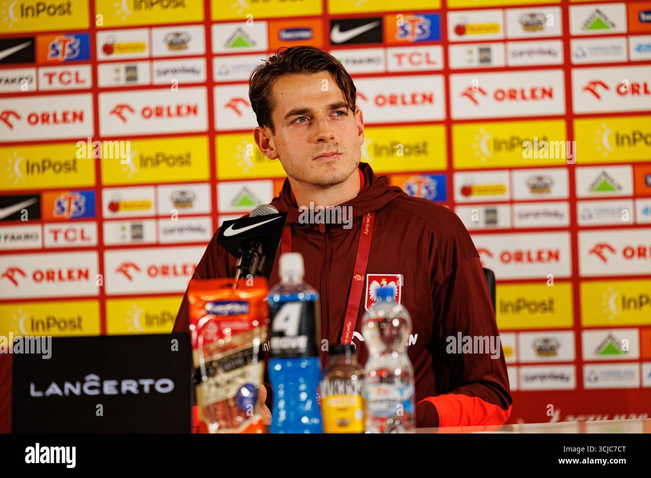 Chorzow, Poland. 6th Sep 2025; Jakub Kaminski seen during Official ...