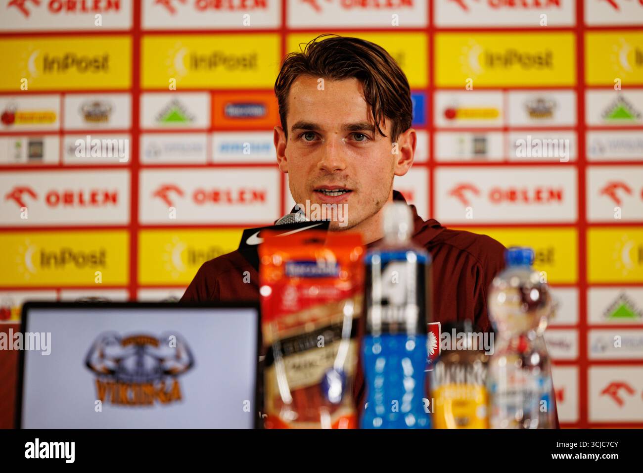 Chorzow, Poland. 6th Sep 2025; Jakub Kaminski seen during Official ...