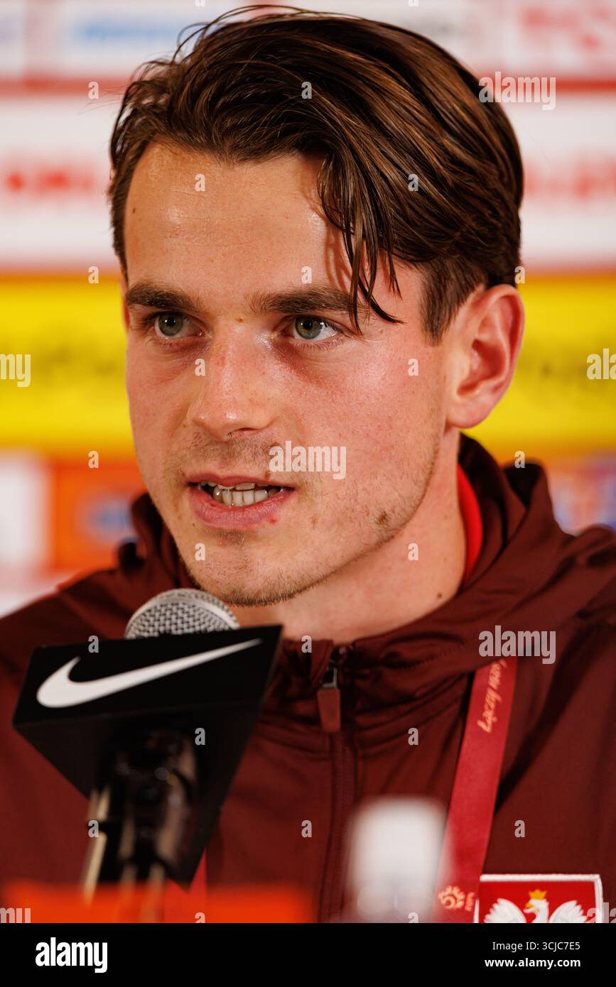 Chorzow, Poland. 6th Sep 2025; Jakub Kaminski seen during Official ...