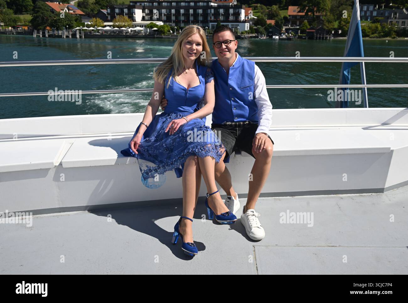 PRODUCTION - 06 September 2025, Bavaria, Starnberg: Klarika Koly and ...