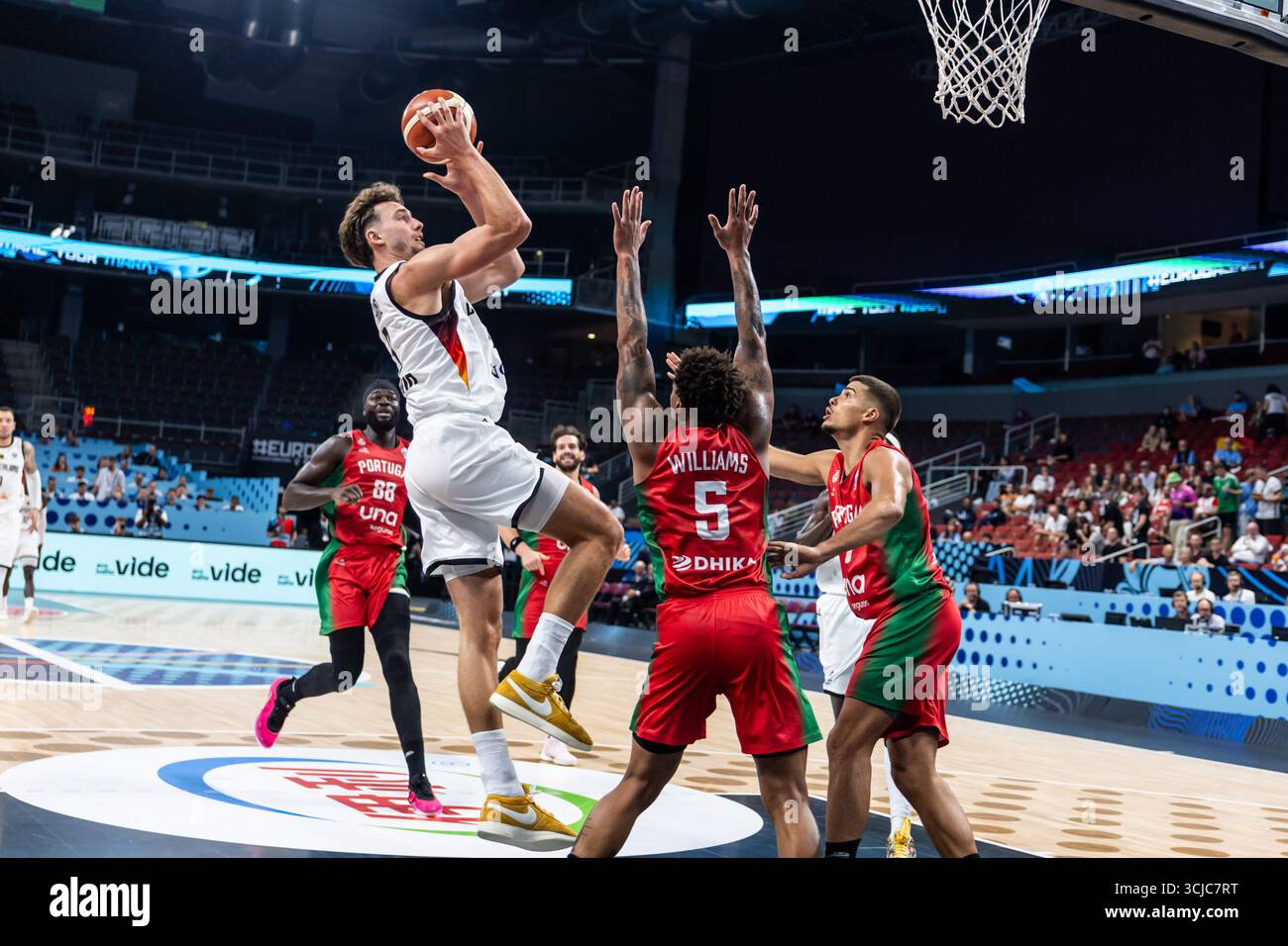 06.09.2025, Riga Arena, Riga, FIN, Eurobasket 205, Basketball ...