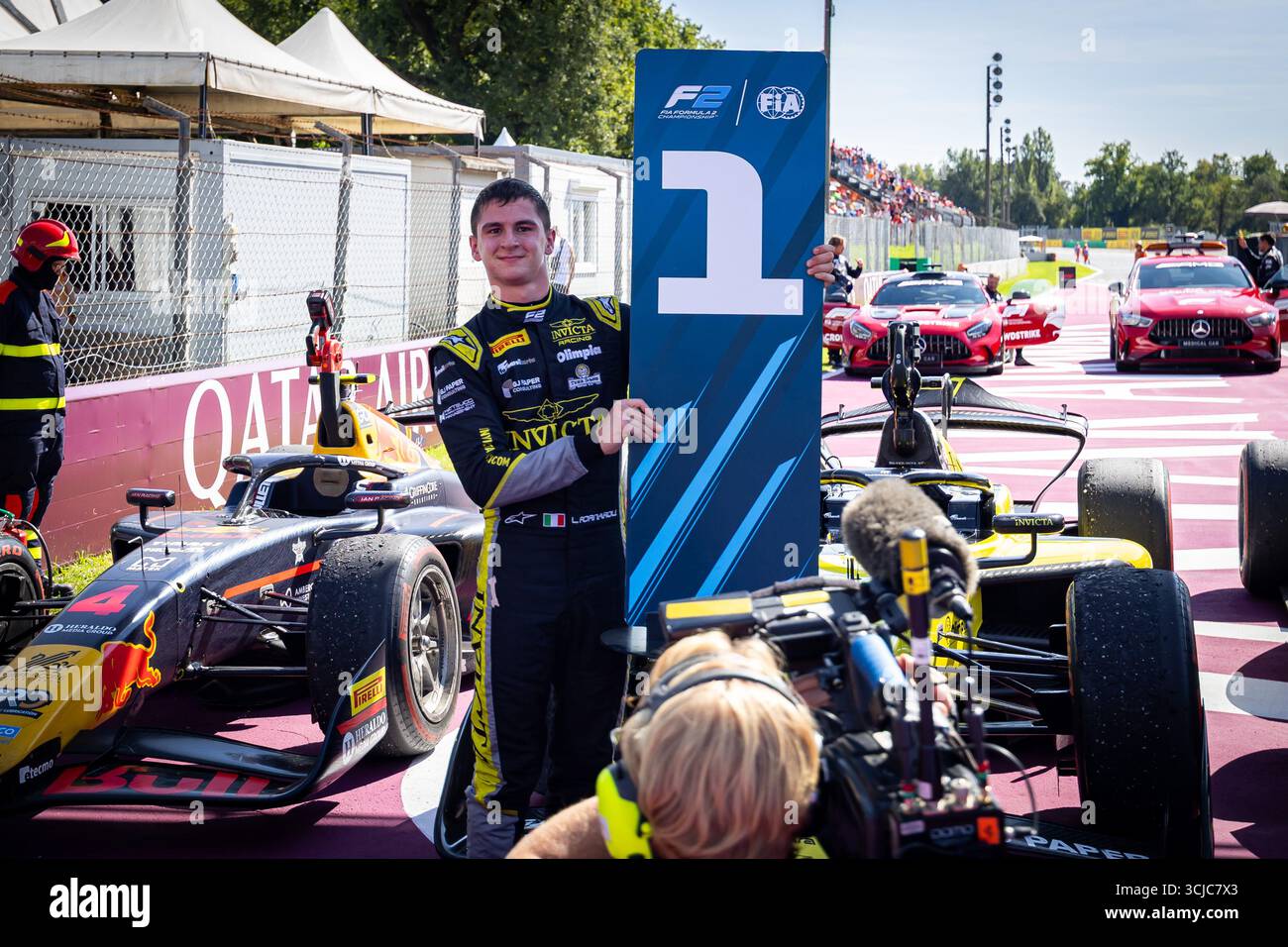 FORNAROLI Leonardo (ita), Invicta Racing, Dallara F2 2024, portrait ...