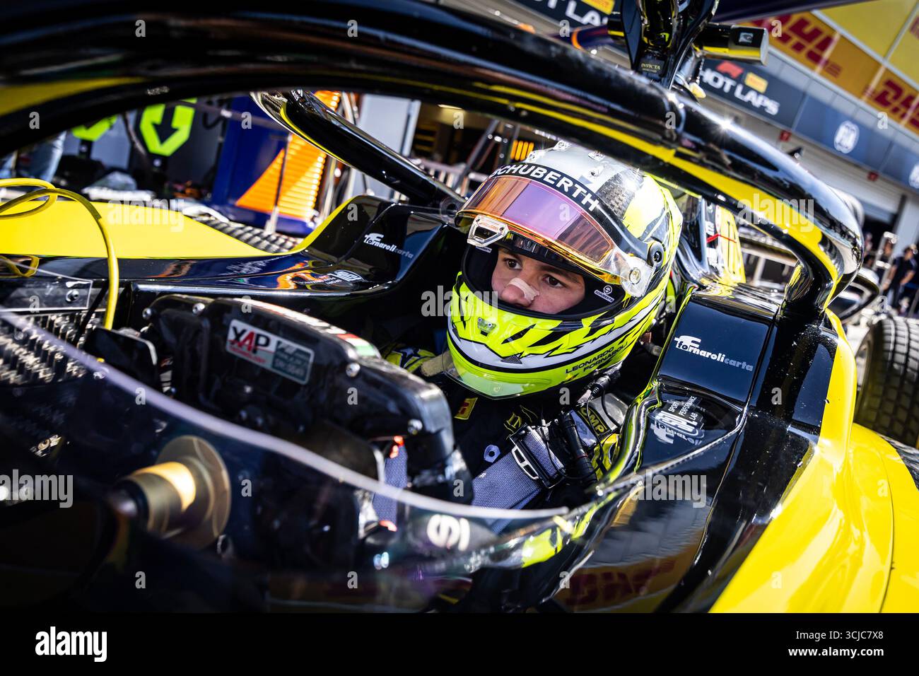 FORNAROLI Leonardo (ita), Invicta Racing, Dallara F2 2024, portrait ...