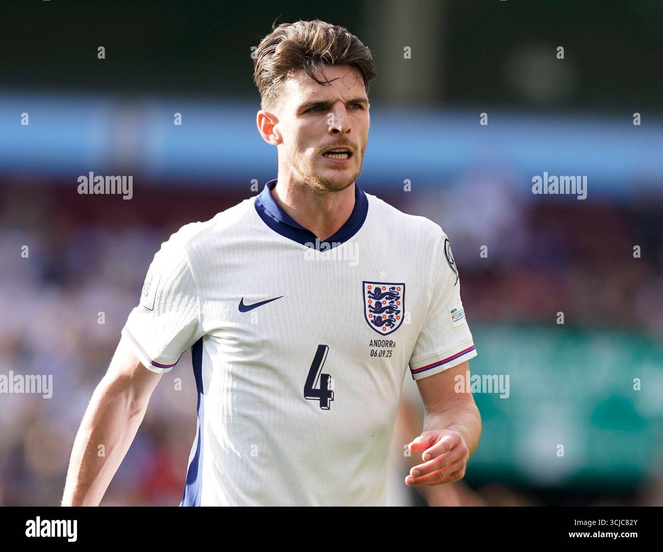 Birmingham, England, 6th September 2025. Declan Rice of England during ...