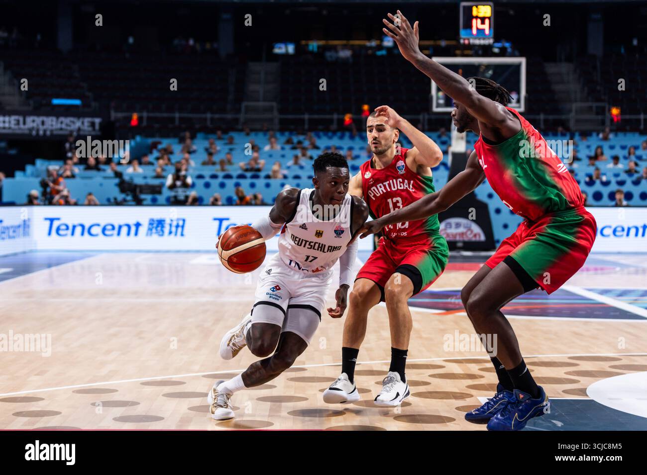 06.09.2025, Riga Arena, Riga, FIN, Eurobasket 205, Basketball ...