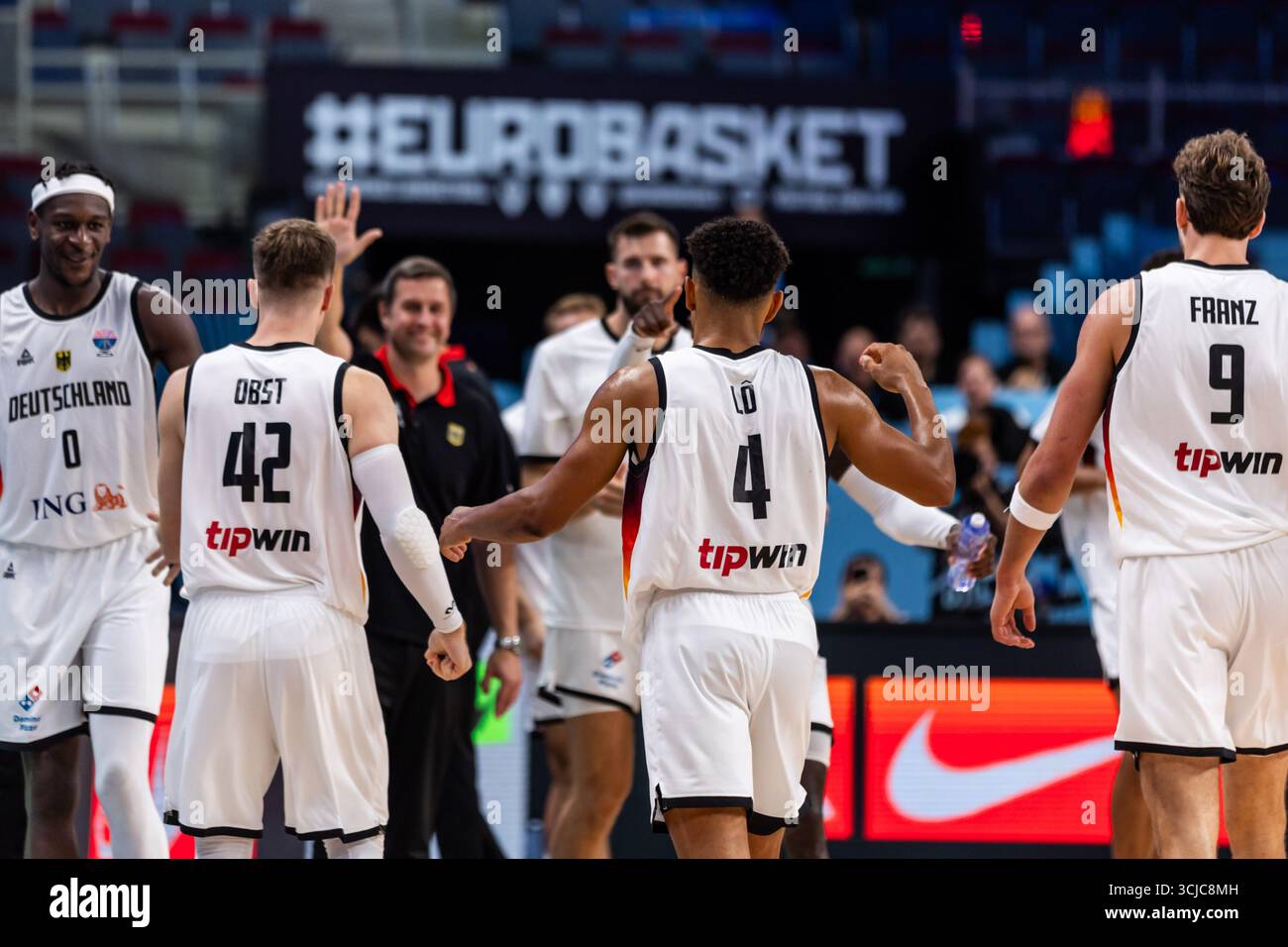 06.09.2025, Riga Arena, Riga, FIN, Eurobasket 205, Basketball ...