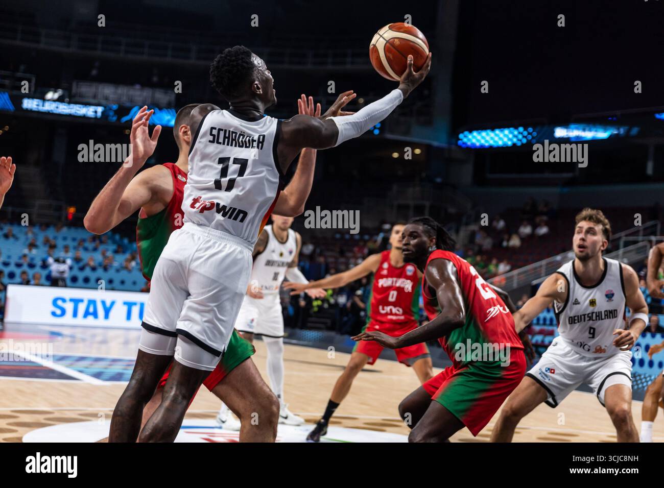 06.09.2025, Riga Arena, Riga, FIN, Eurobasket 205, Basketball ...