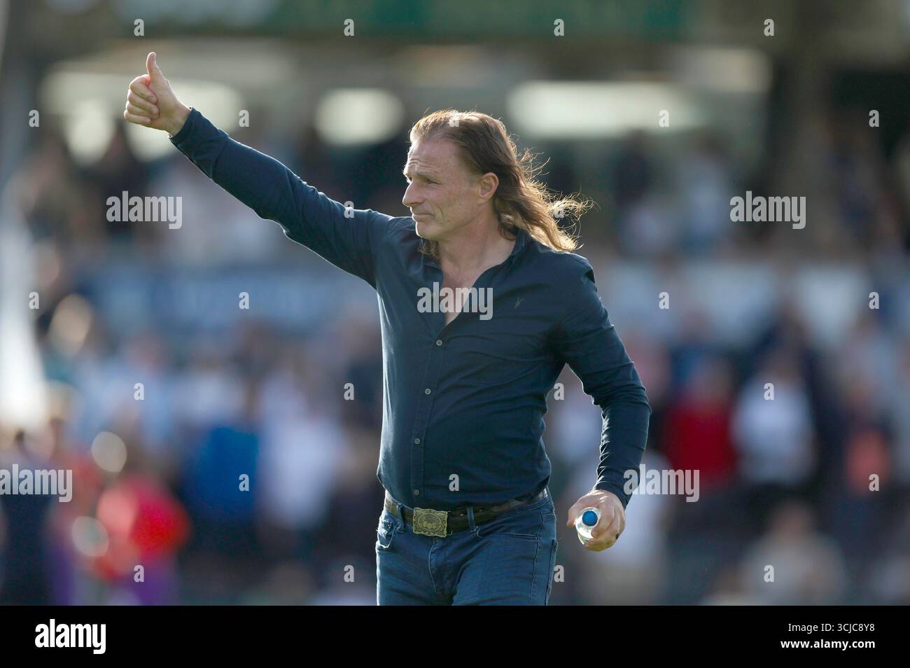 Gillingham manager Gareth Ainsworth before the Sky Bet League Two match ...