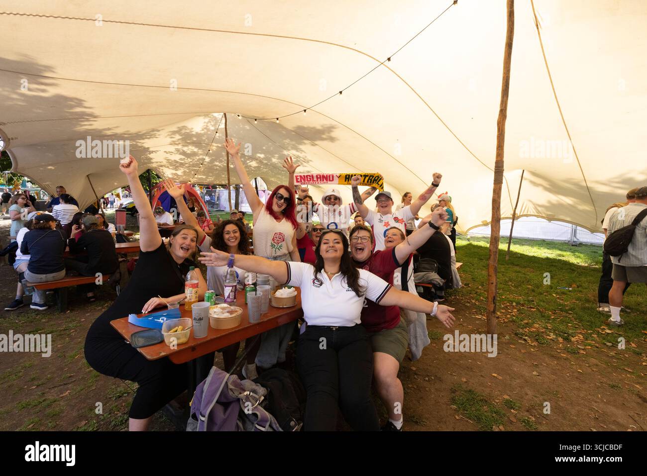 Womens rugby world cup 2025 fanzone hi-res stock photography and images ...