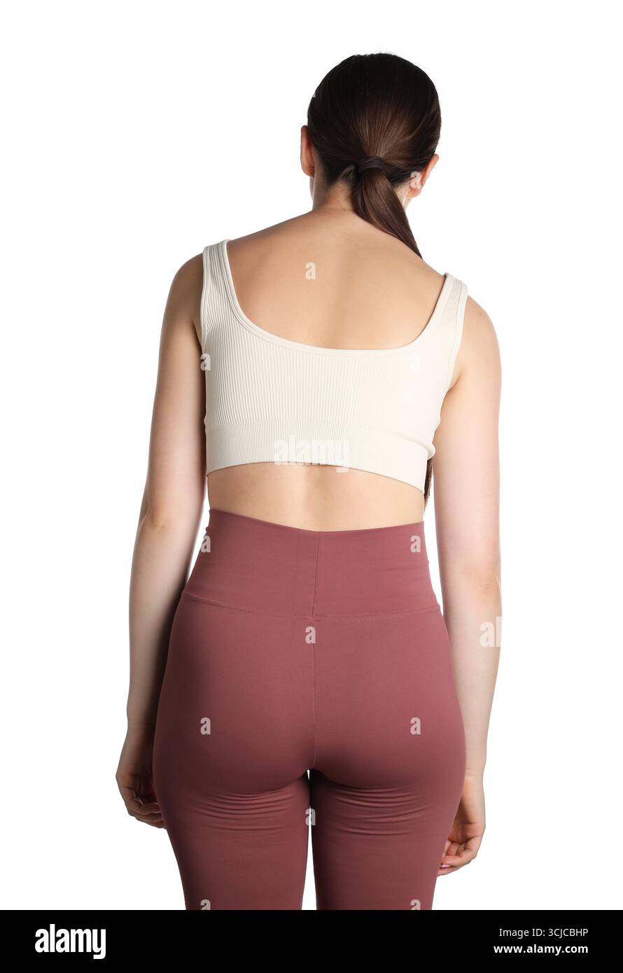 Woman back view aesthetic hi-res stock photography and images - Alamy