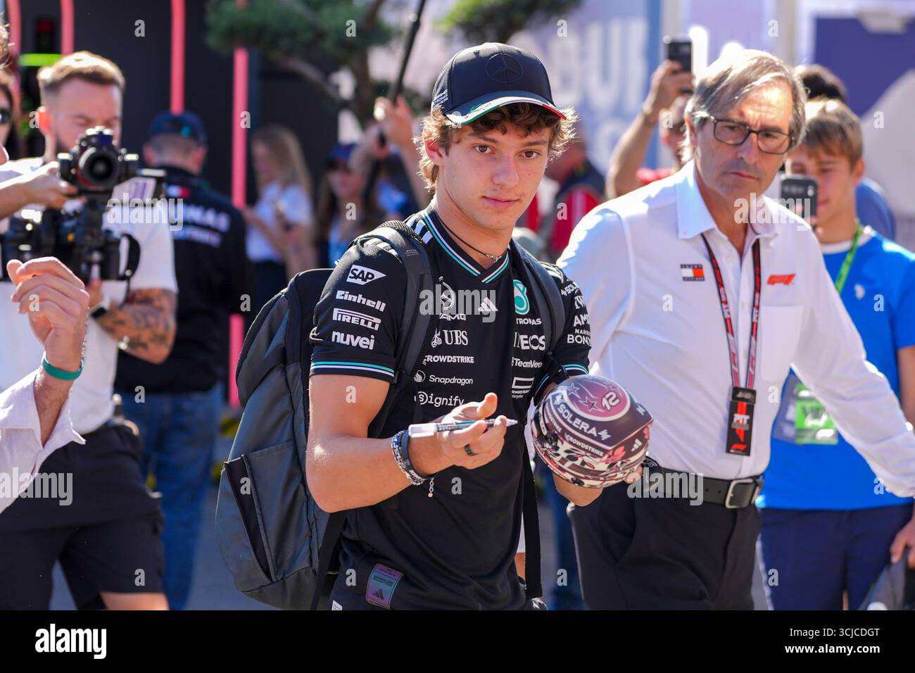Monza, Italy. 6 Sep, 2025. Andrea Kimi Antonelli, during the Formula 1 ...