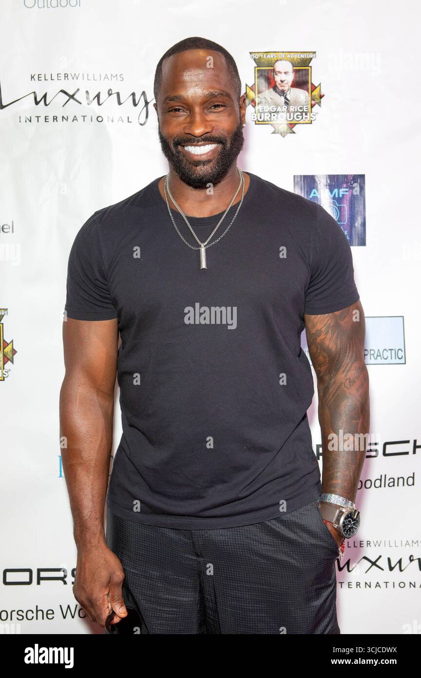 Mykel Shannon Jenkins bei der Eröffnung des Tarzana International Film ...