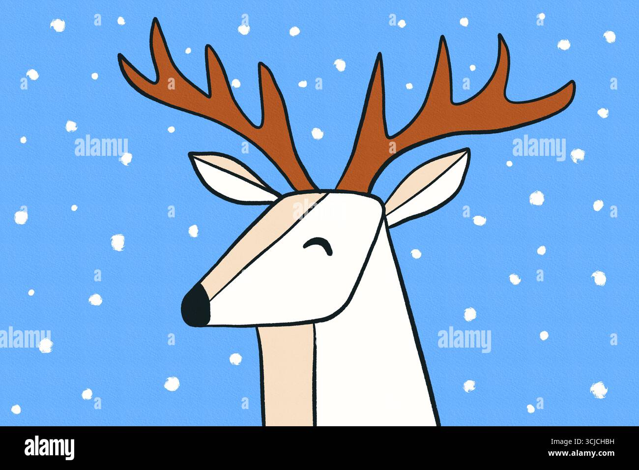 Set winter season cartoon hi-res stock photography and images - Alamy