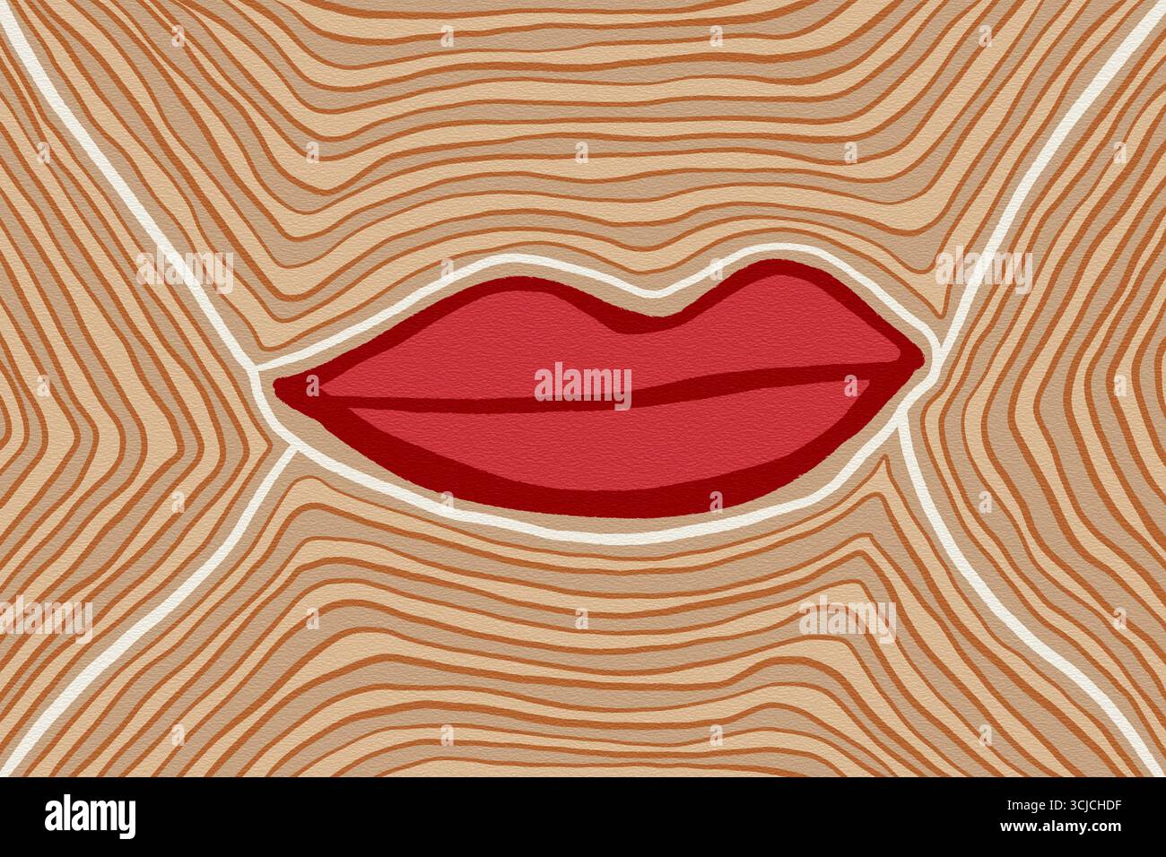 Smooth topographic contour line pattern hi-res stock photography and ...