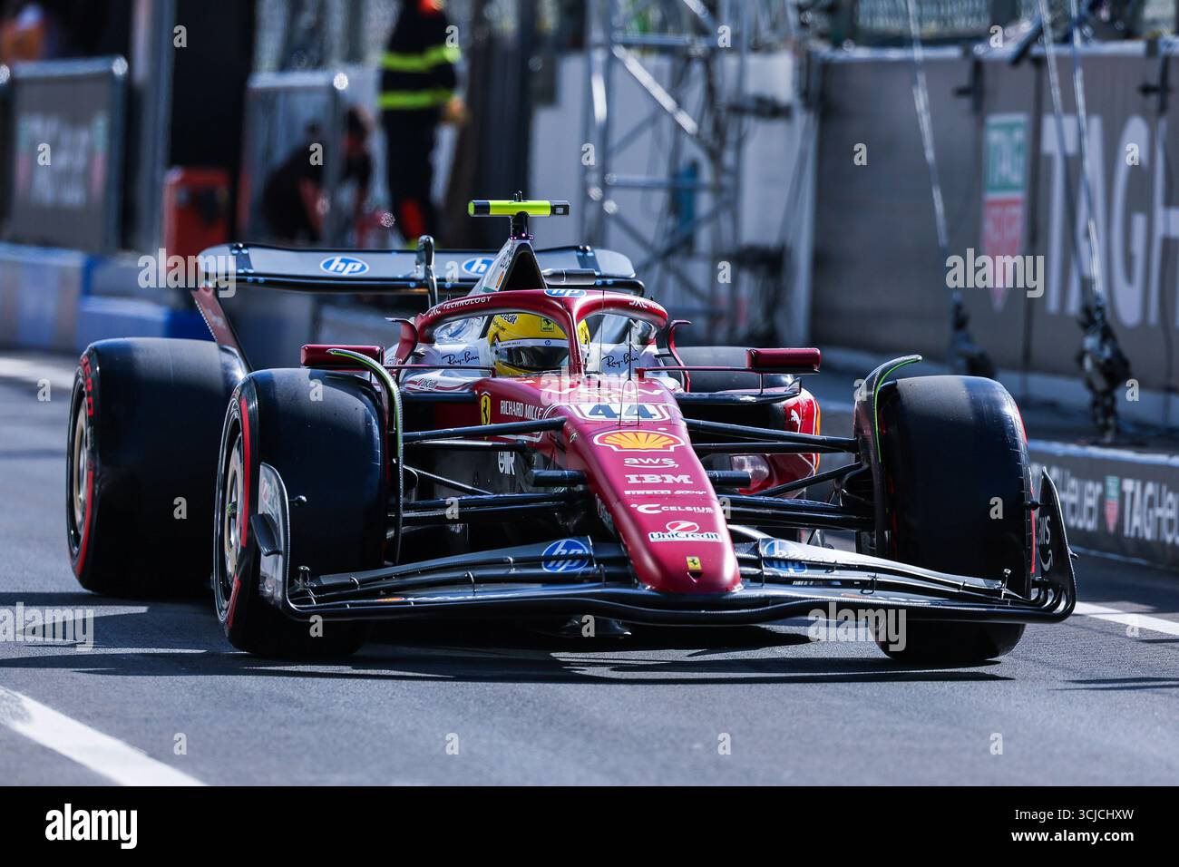 Lewis Hamilton of United Kingdom and Scuderia Ferrari HP SF-25 (44 ...