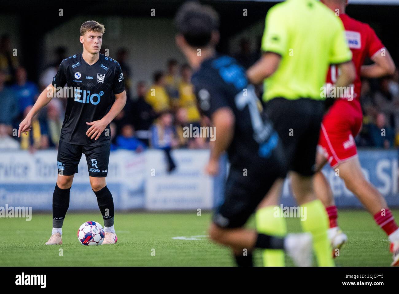 Beveren's Viktor Boone pictured in action during a soccer game between ...