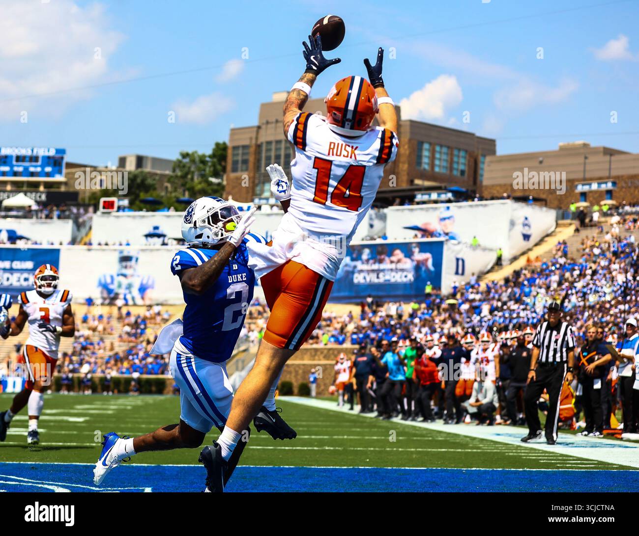 September 6,2025: Illinois wide receiver Ashton Hollins (2) goes up for ...