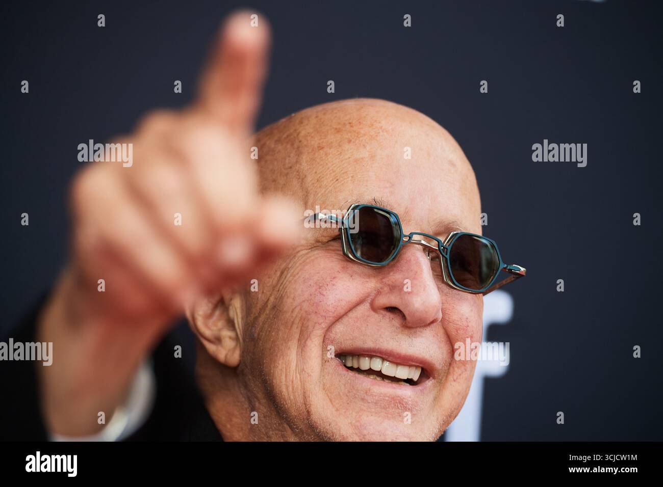 Musician and actor Paul Shaffer photographed on the red carpet for the ...