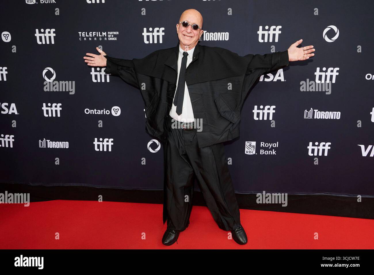 Musician and actor Paul Shaffer photographed on the red carpet for the ...