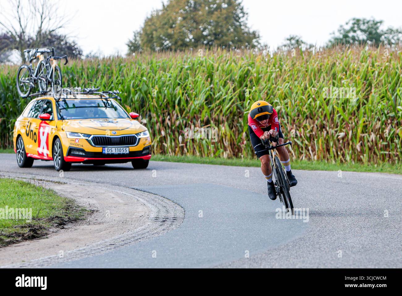 Maria Giulia Confalonieri – Uno-X Mobility competing in the Stage 5 ...