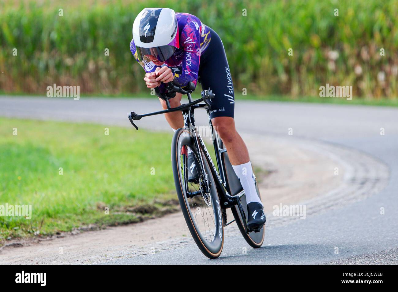 Femke Markus – Team SD Worx - Protime competing in the Stage 5 ...