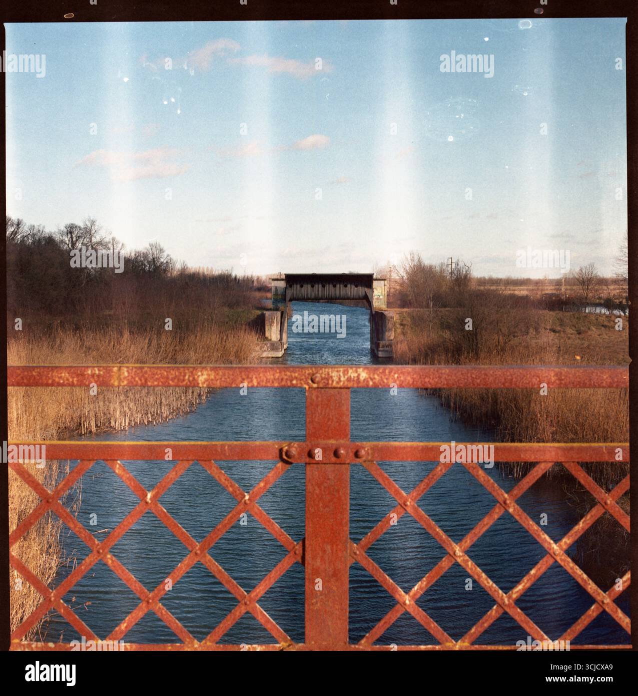 Old river lock on a Vojvodina river Stock Photo - Alamy