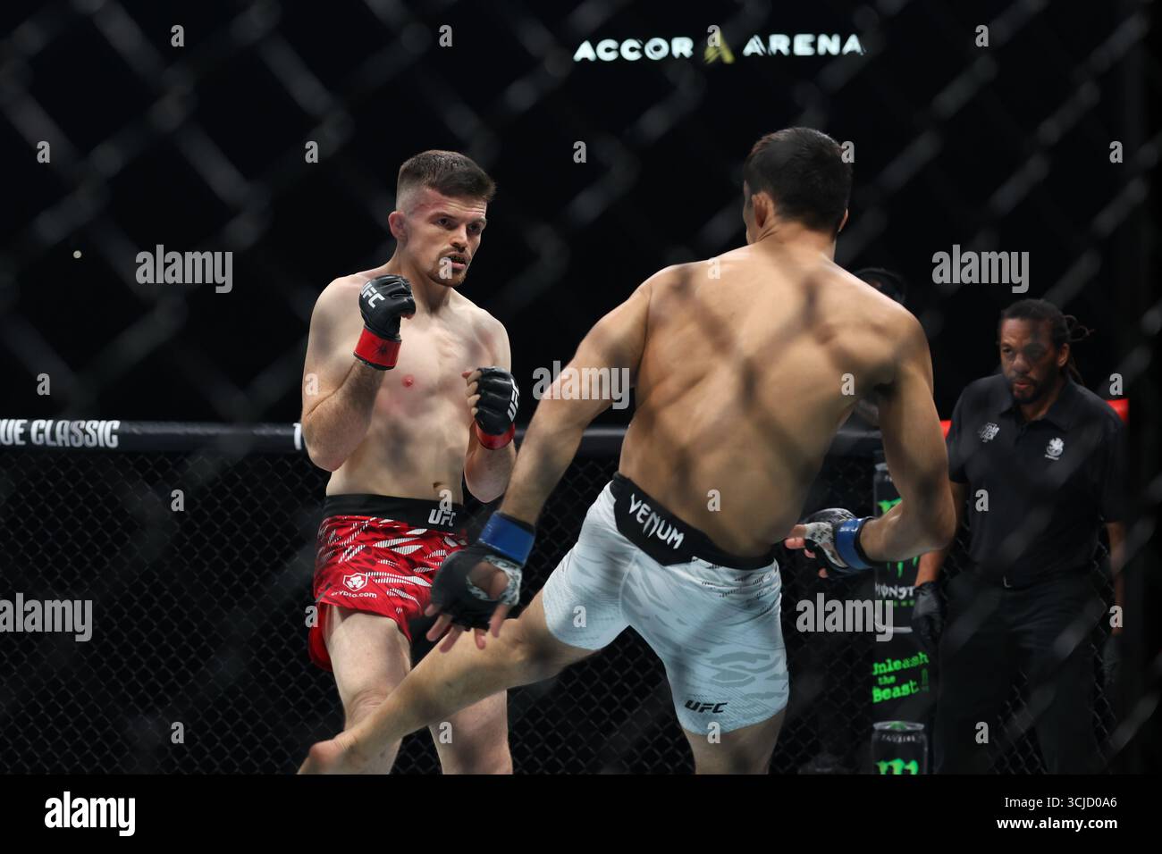 September 6, 2025, Paris, Paris, France: KauÃª Fernandes fights Harry ...