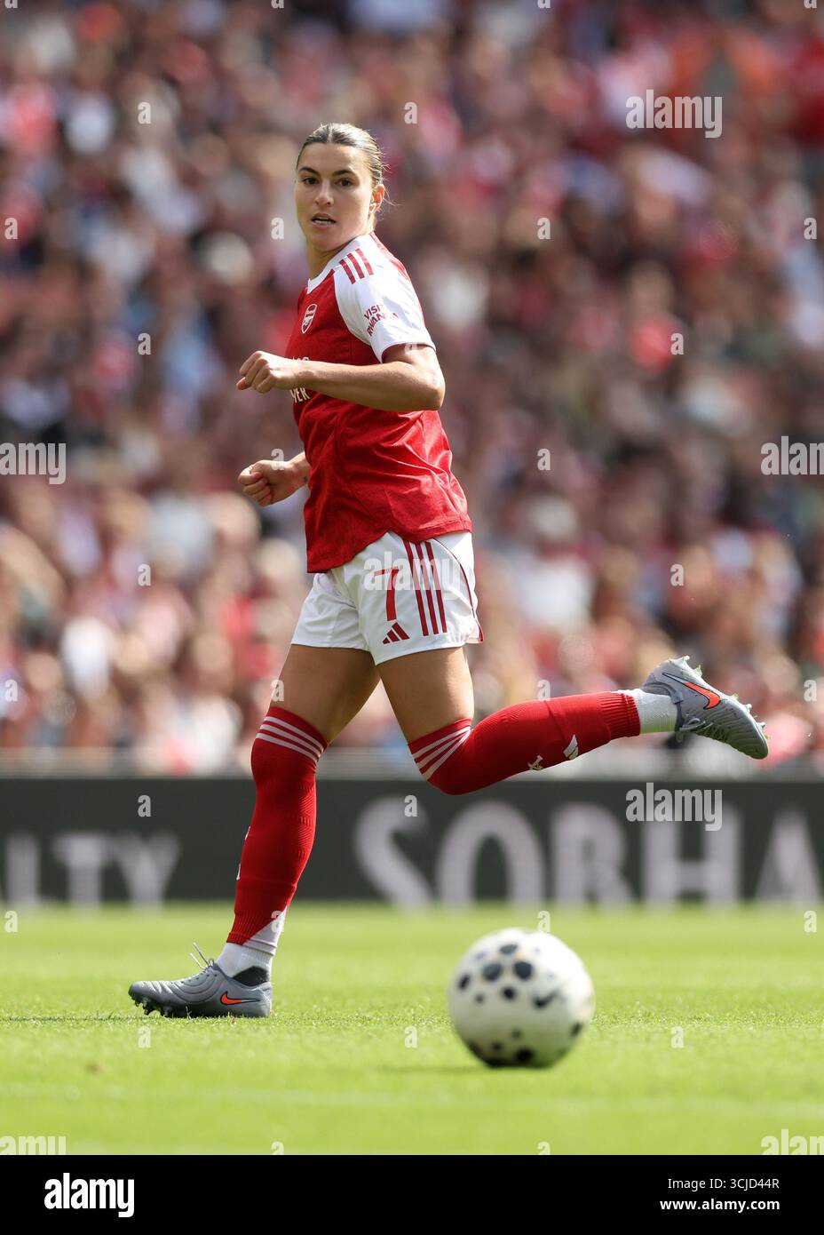 London, England, 6th September 2025. Steph Catley of Arsenal Women ...