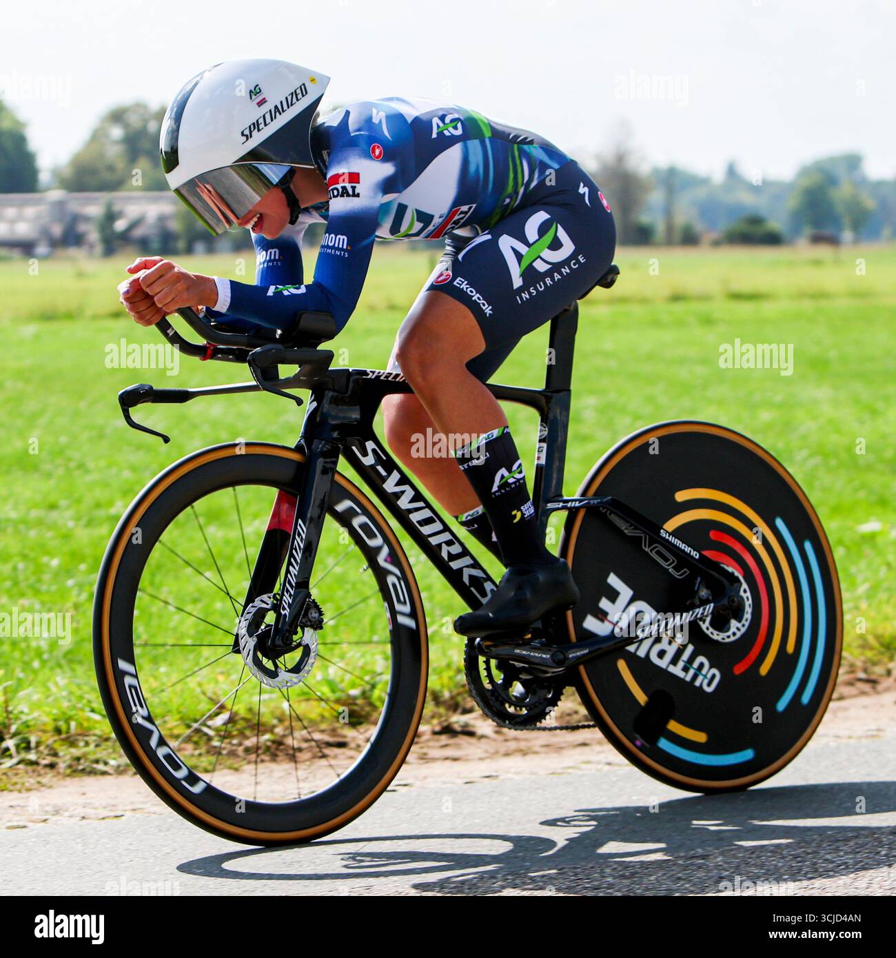 Shari Bossuyt – AG Insurance - Soudal Team competing in the Stage 5 ...