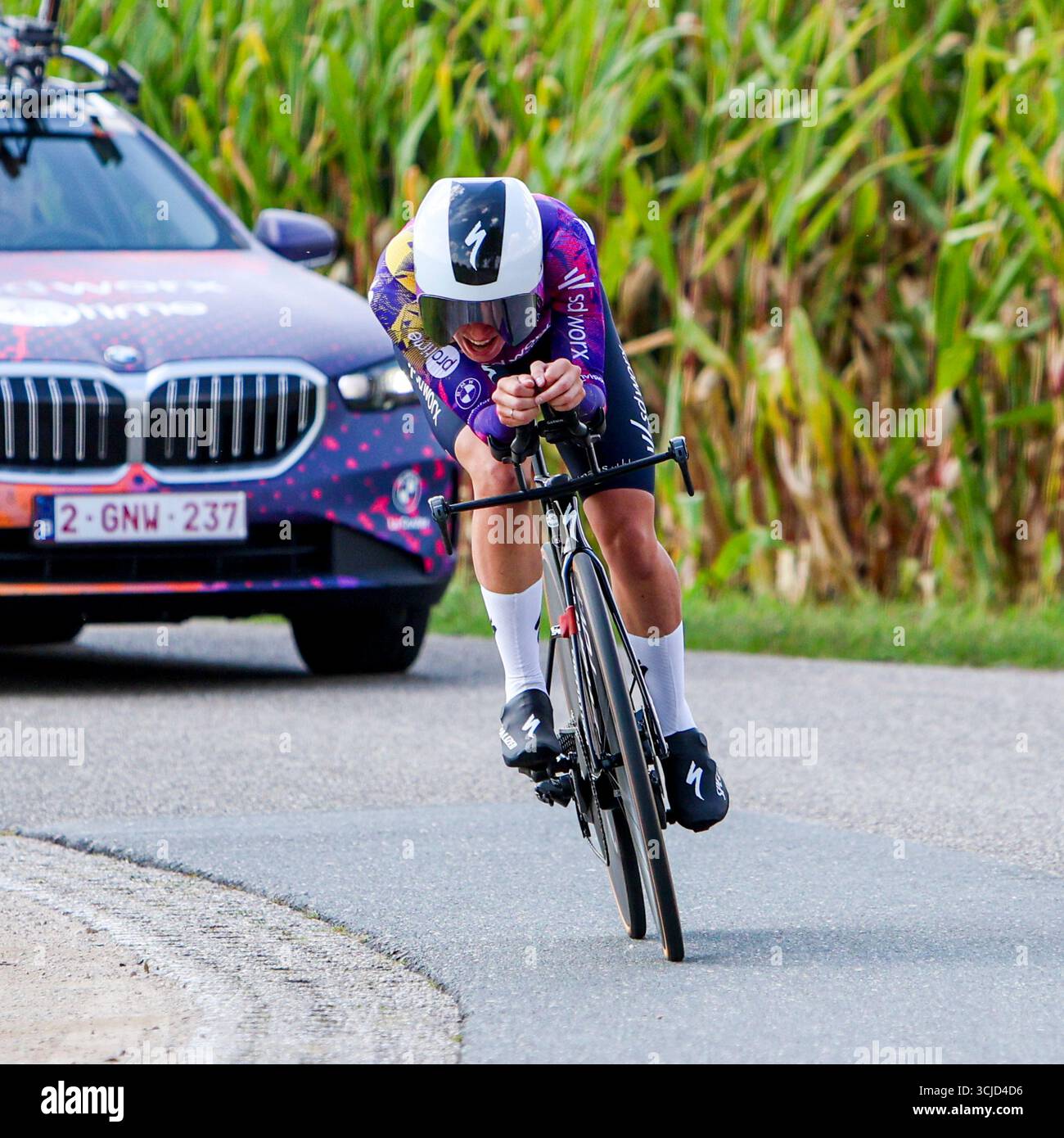 Femke Markus – Team SD Worx - Protime competing in the Stage 5 ...