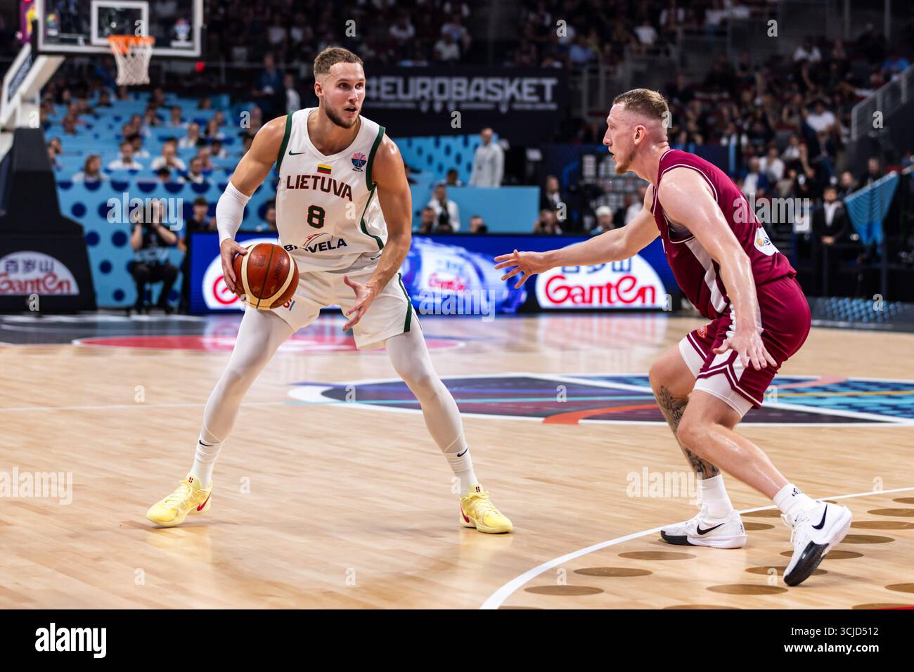06.09.2025, Riga Arena, Riga, FIN, Eurobasket 205, Basketball ...