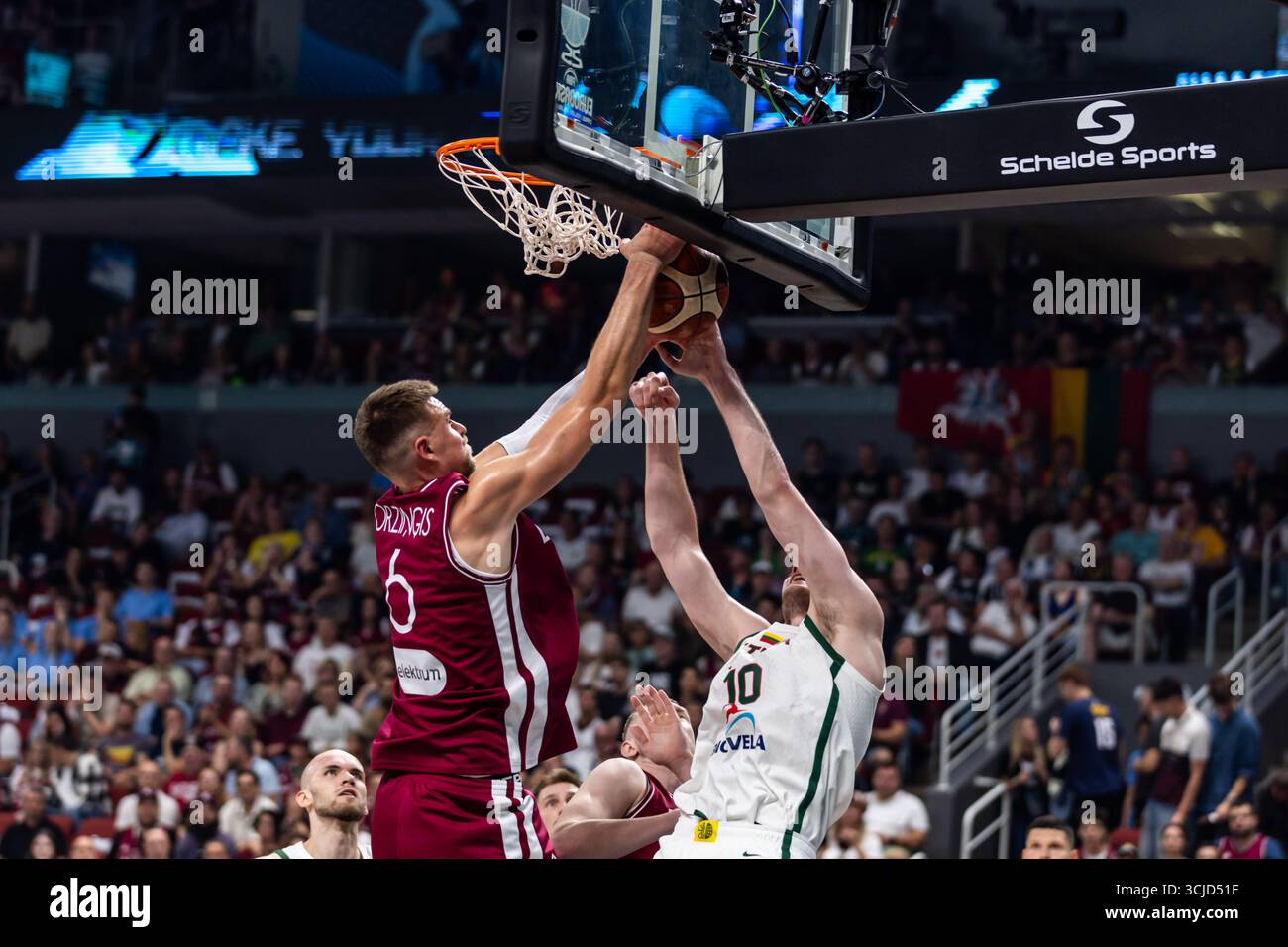 06.09.2025, Riga Arena, Riga, FIN, Eurobasket 205, Basketball ...