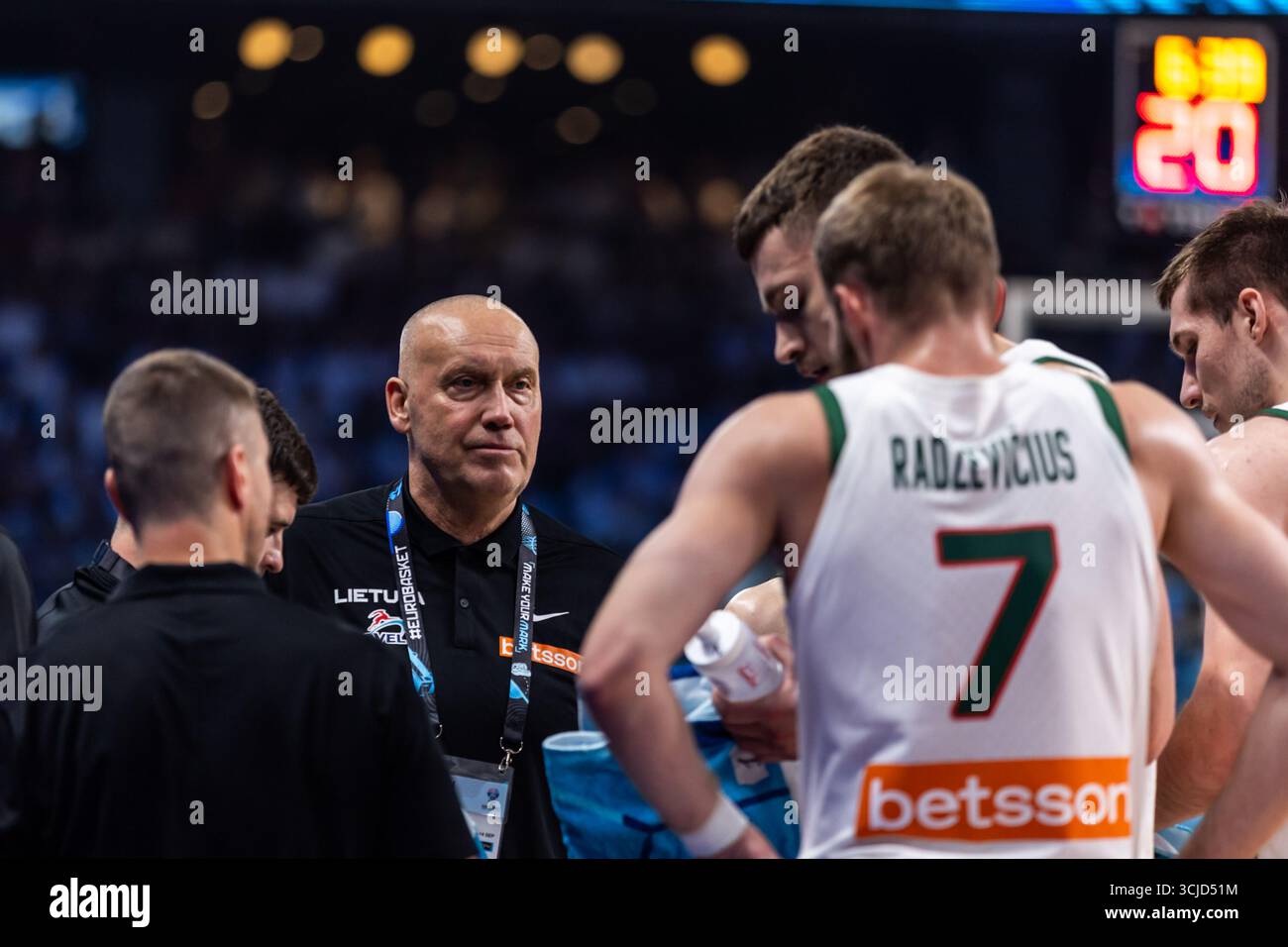 06.09.2025, Riga Arena, Riga, FIN, Eurobasket 205, Basketball ...