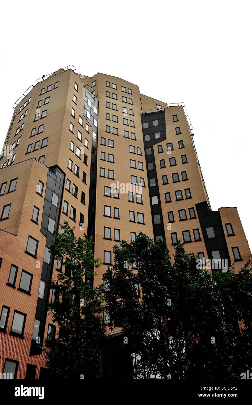 Red brick towers hi-res stock photography and images - Alamy