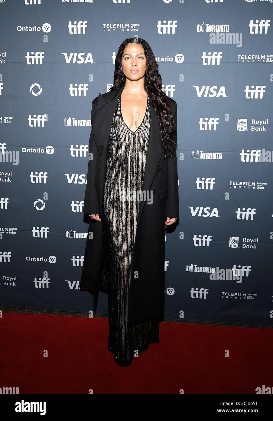 Camila Alves McConaughey attends the premiere of "The Lost Bus" during ...